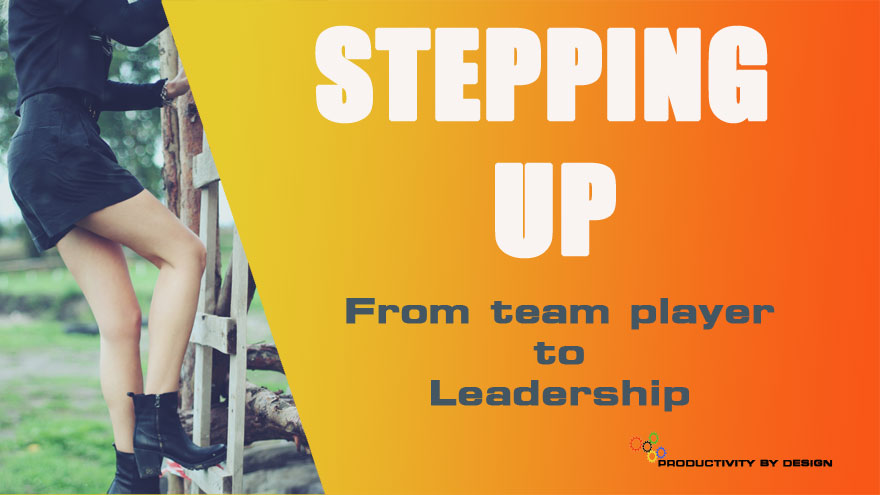 Stepping up from the team into management