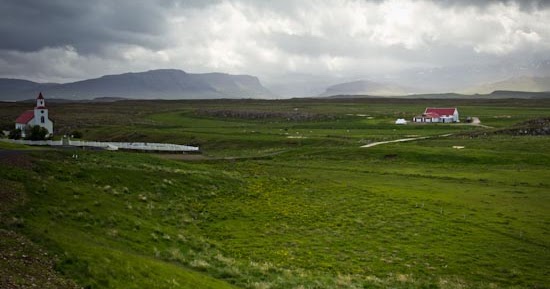 Ísland, アイスランド, Iceland: Helgafell church, Snaefellsnes, West Iceland