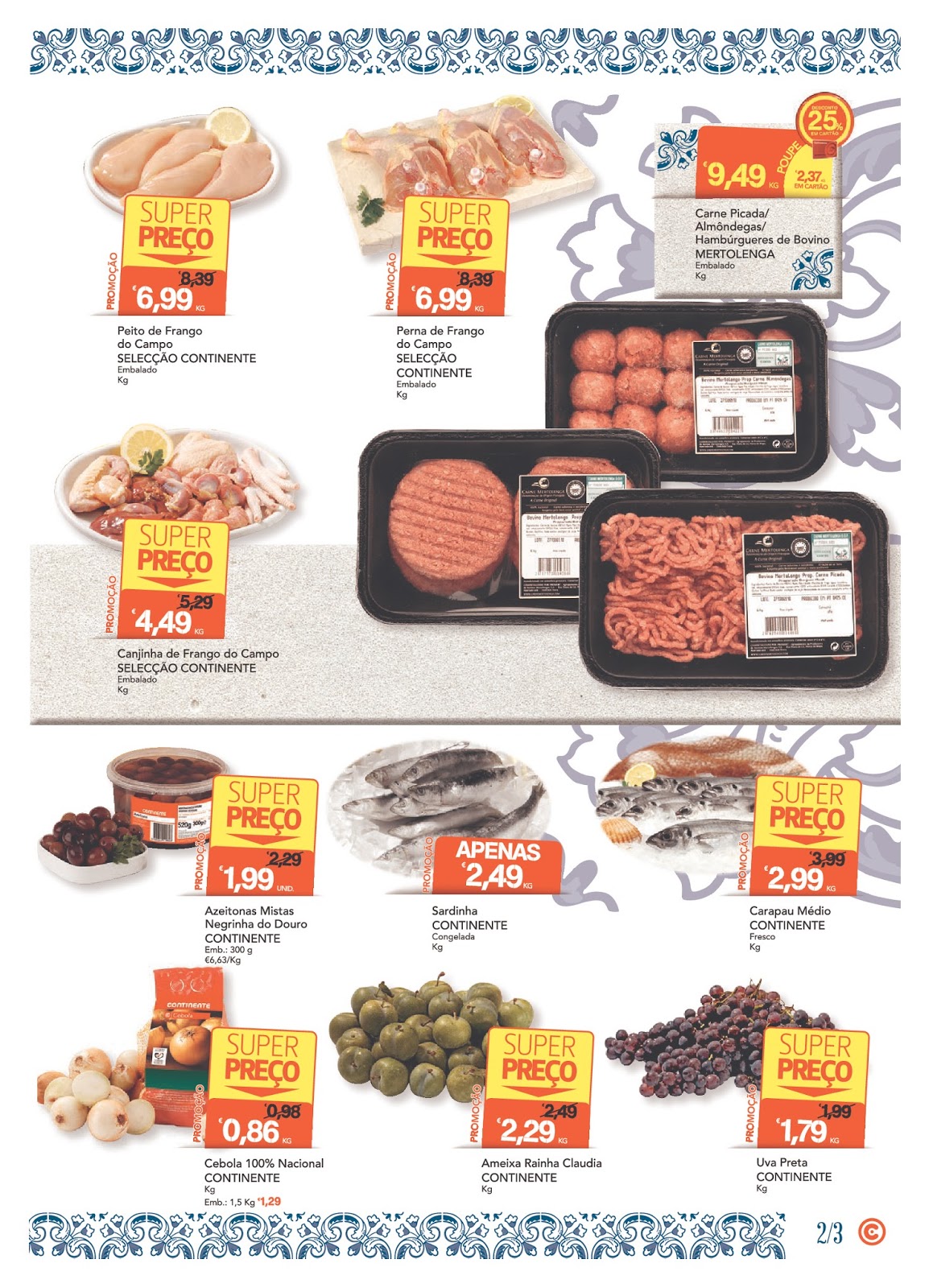 Poupar A Descontar: Folheto Continente Escolha Portugal 6 a 18 de Agosto