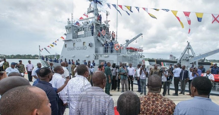 AFRICAN SHIPPING LINE: KENYA COAST GUARD UNVEILED