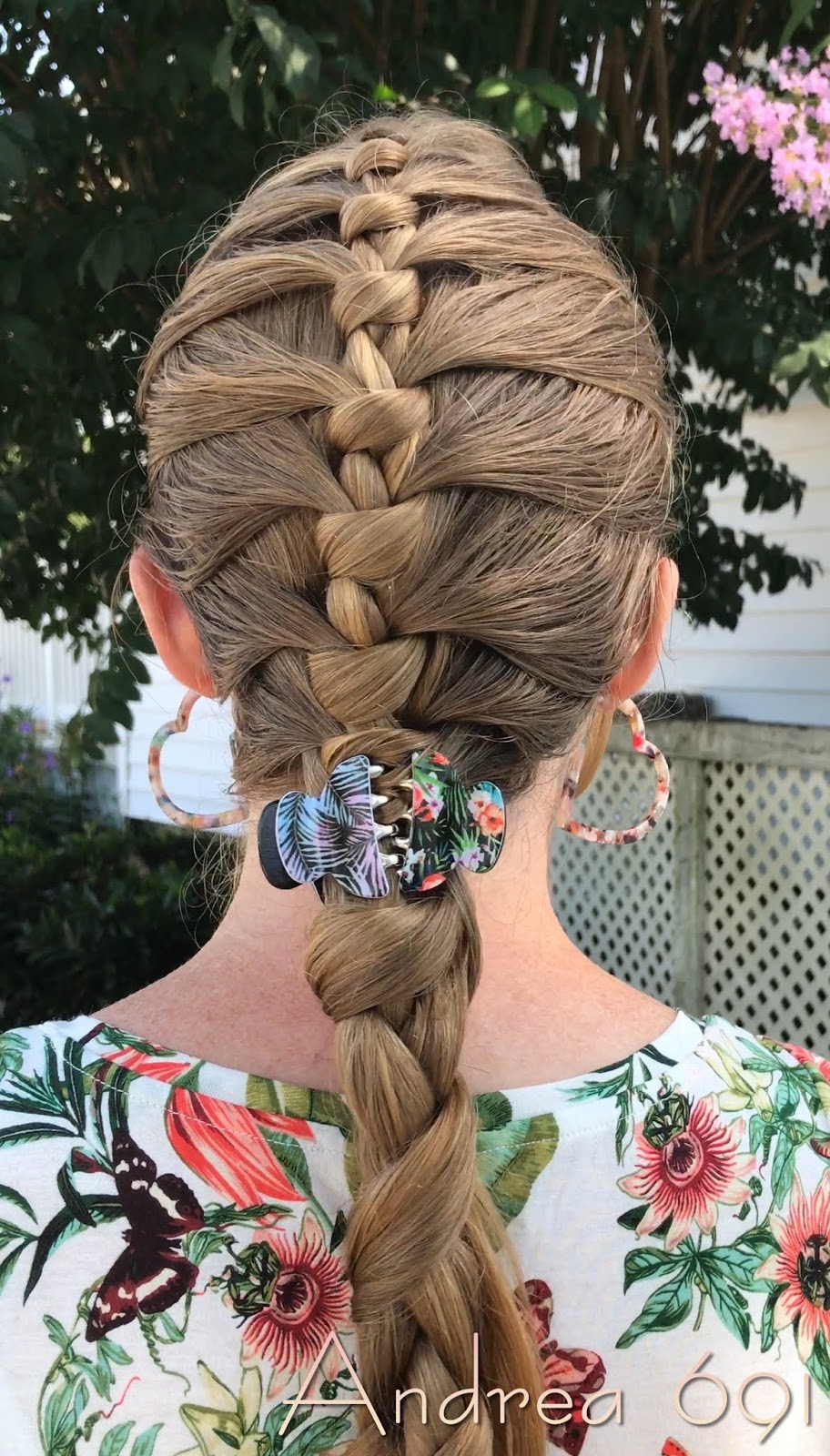 Braids & Hairstyles for Super Long Hair: Wrap-around French braid