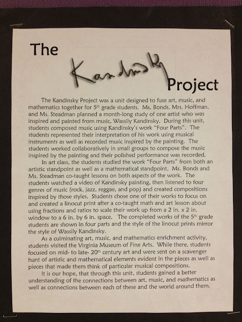 Peace Love & Art Class: Fifth Grade Art, Music, and Math Collaboration!