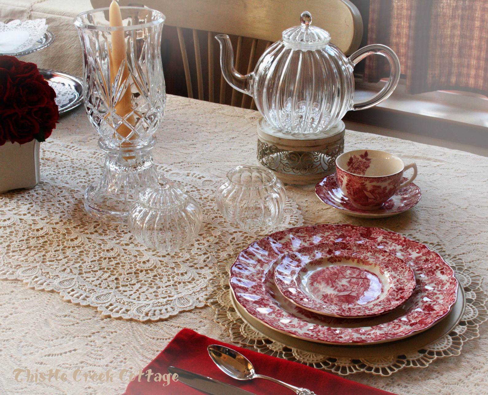 Thistle Creek Cottage: Tea-time Table