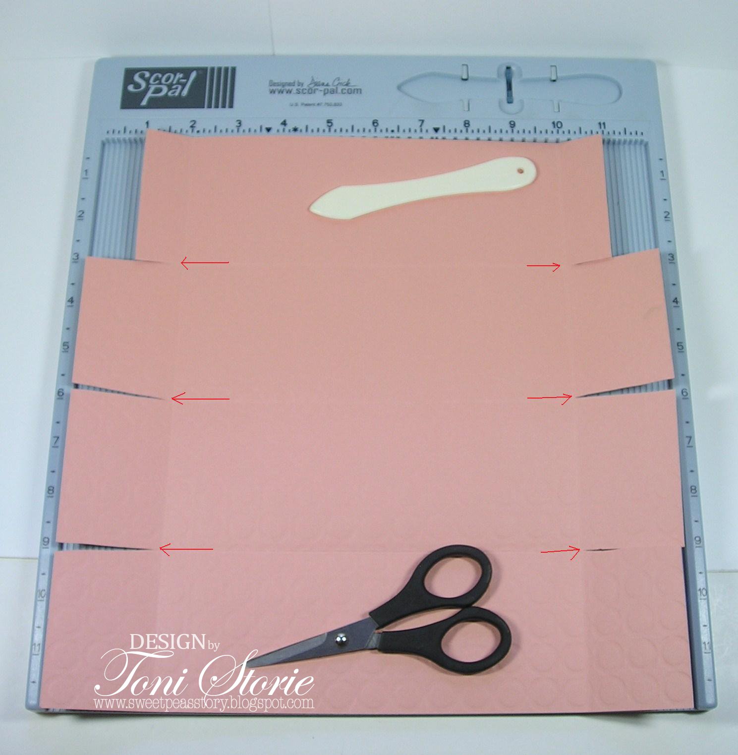 Sweet Pea's Story: A Scor-Pal Valentine's Collection Box Tutorial