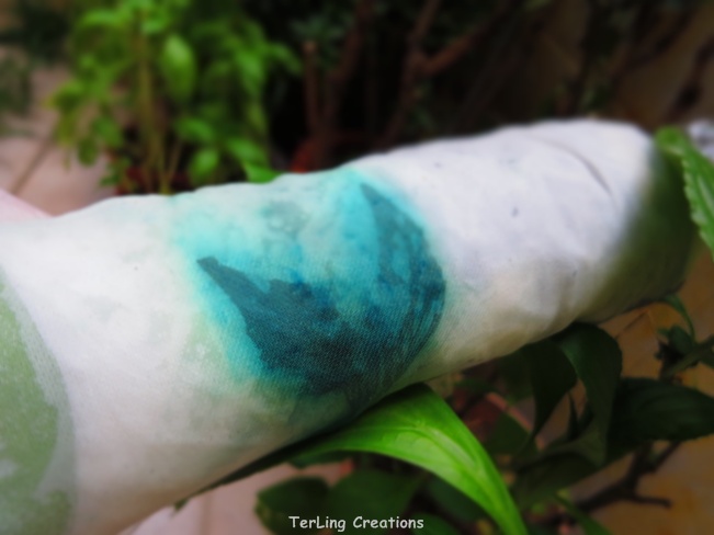 Terrie ~.~ smiling.....: Natural color extraction experiment 天然色素試驗畫作