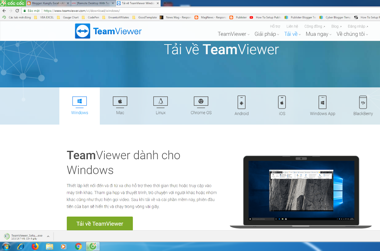 [Remote Desktop] Điều Khiển Máy Tính Từ Xa Bằng Teamviewer · DienDan ...