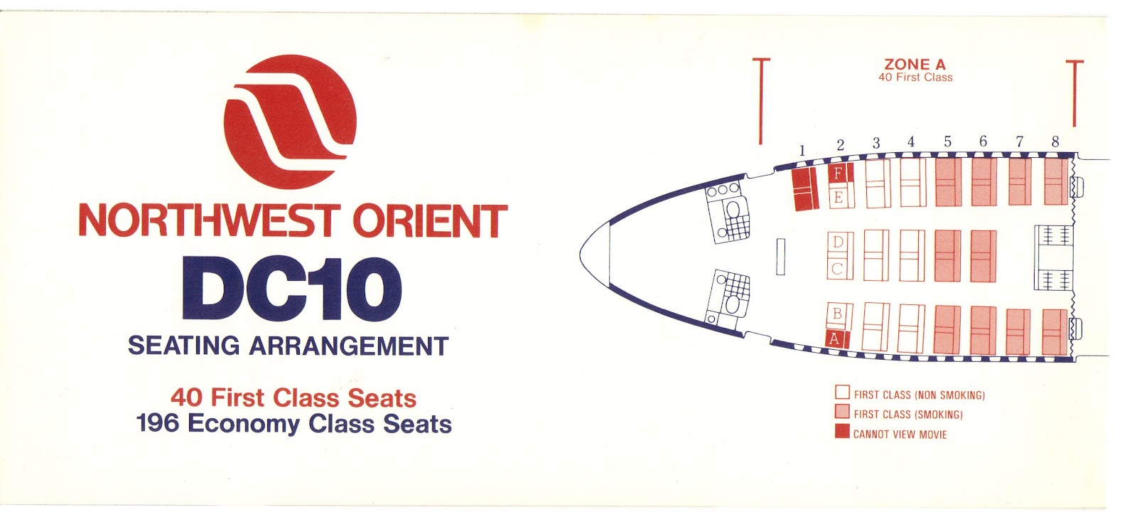 Airlines Past & Present: Northwest Orient Airlines Boeing 747 & DC-10 ...