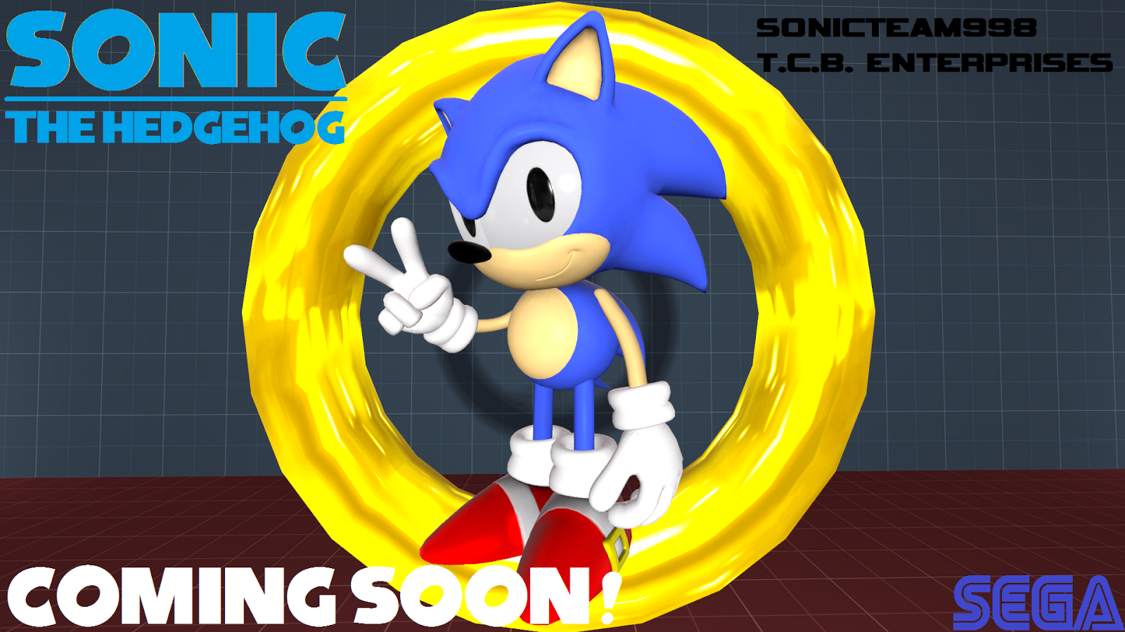 Sonic The Hedgehog (2015 Fan Film) Updates: Sonic OVA Remake Posters