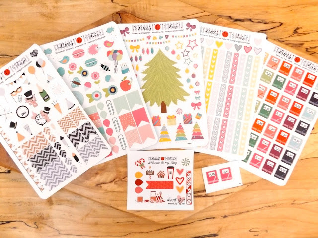 Review: Etsy Planner Stickers!