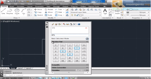 Cadistic: Tutoriales, Tips y Trucos de AutoCAD: Hacer cálculos ...
