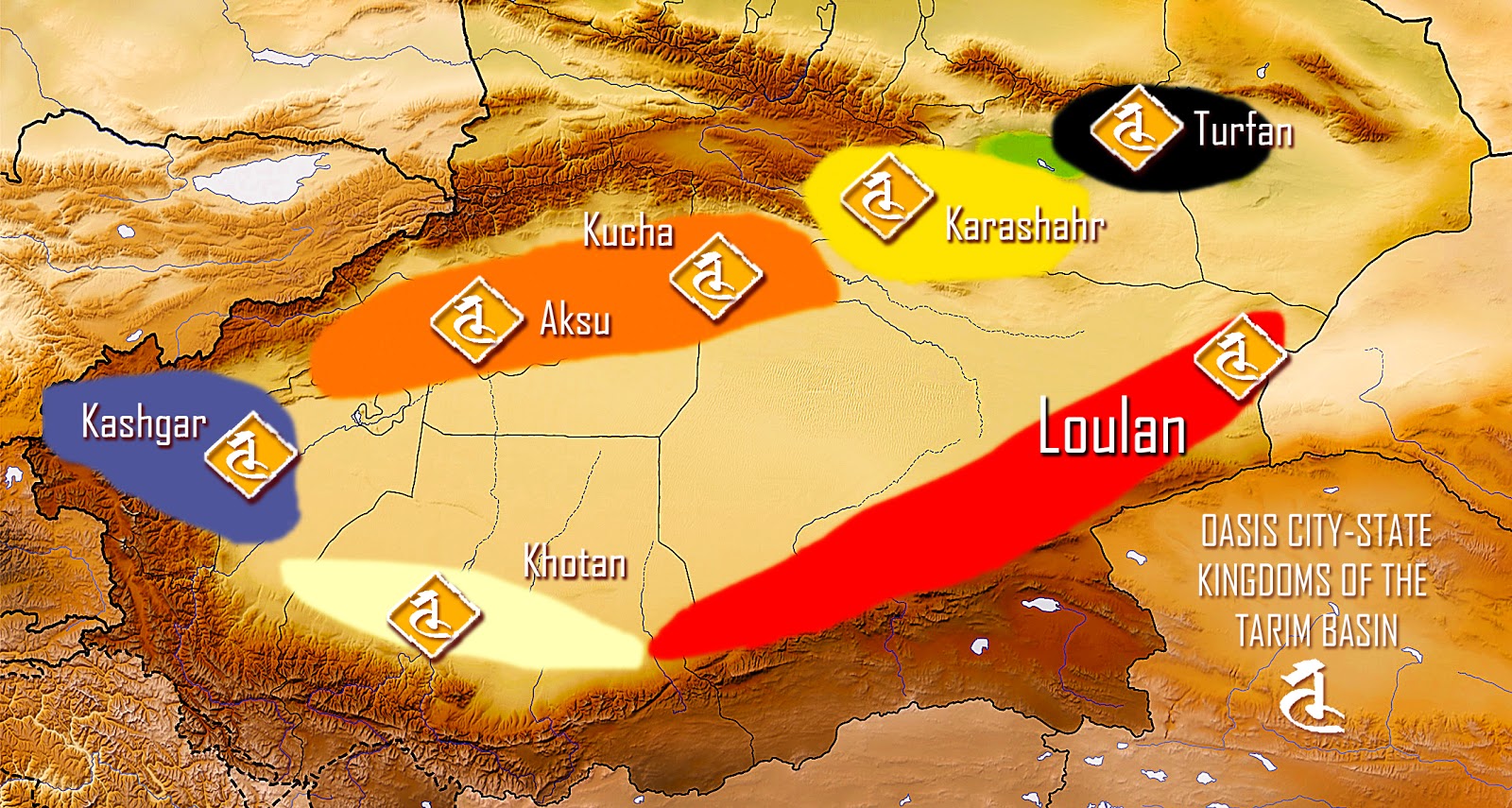 Tarim Basin: An Oasis of Strife and Civilization 1: 安西