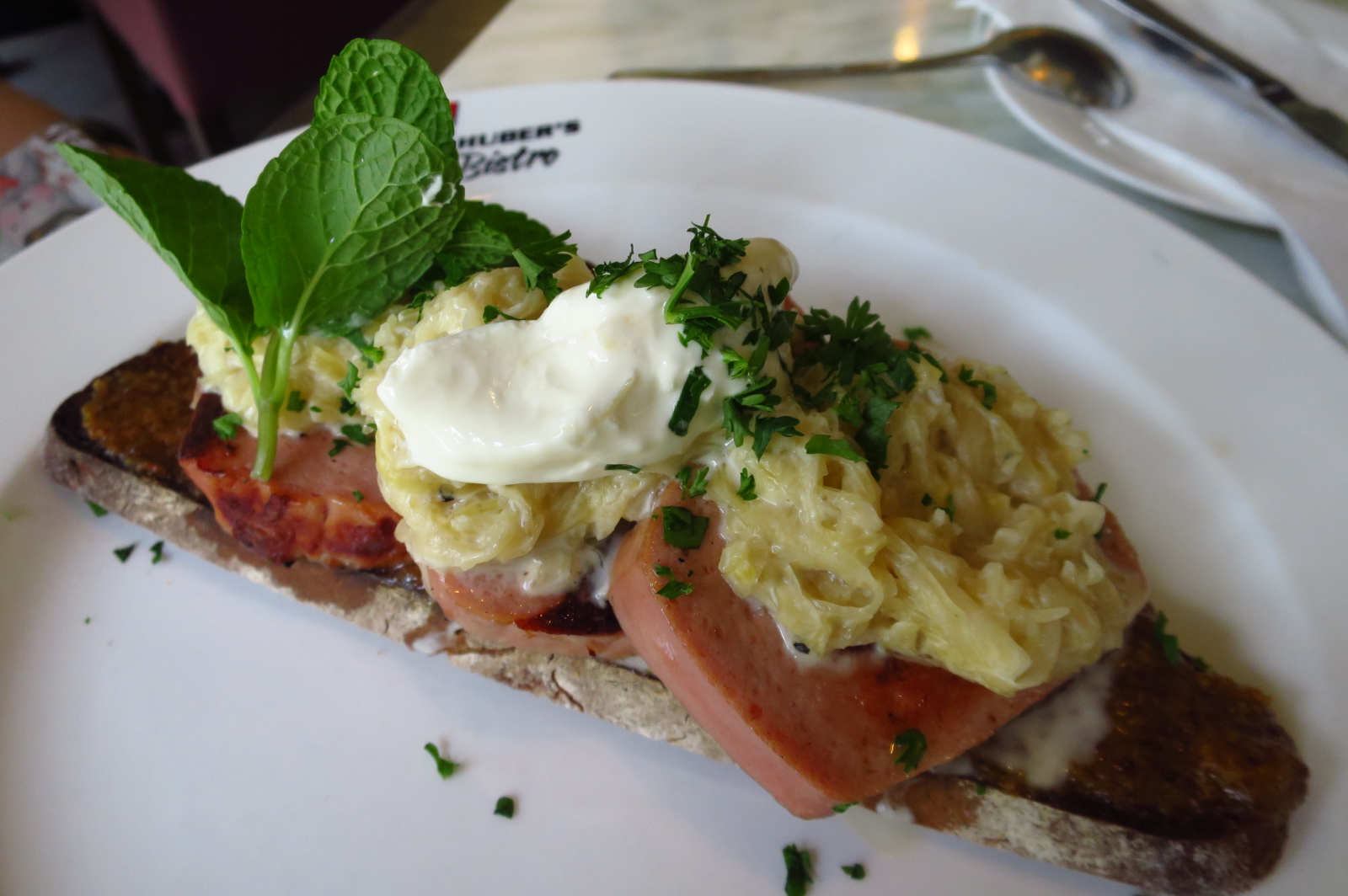 Small Potatoes Make The Steak Look Bigger: Some Oktoberfest food from ...