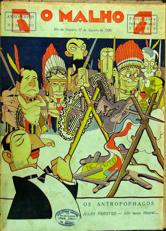 Notícias e documentos para a História: Os antropófagos: as ...