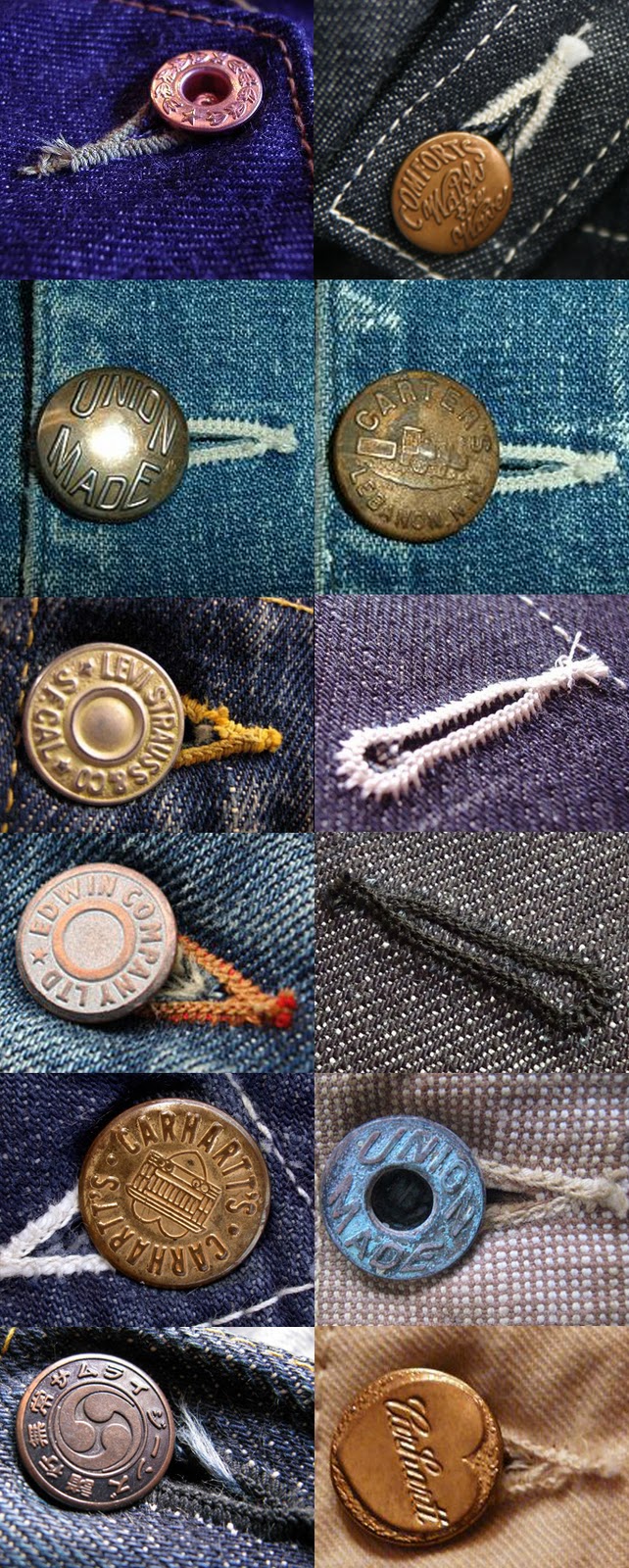 MOHSIN SAJID: Reece 101 "The Iron Duke" Chainstitch Key Hole Button Holes