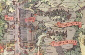 Holiday Disneyland: THROWBACK THURSDAY: Liberty Street and Edison Square
