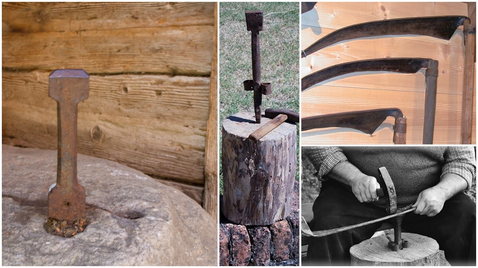 Antichi mestieri: Per mantenere il filo della falce.