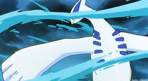 AKI GIFS: Gifs animados Lugia (Pokémon)