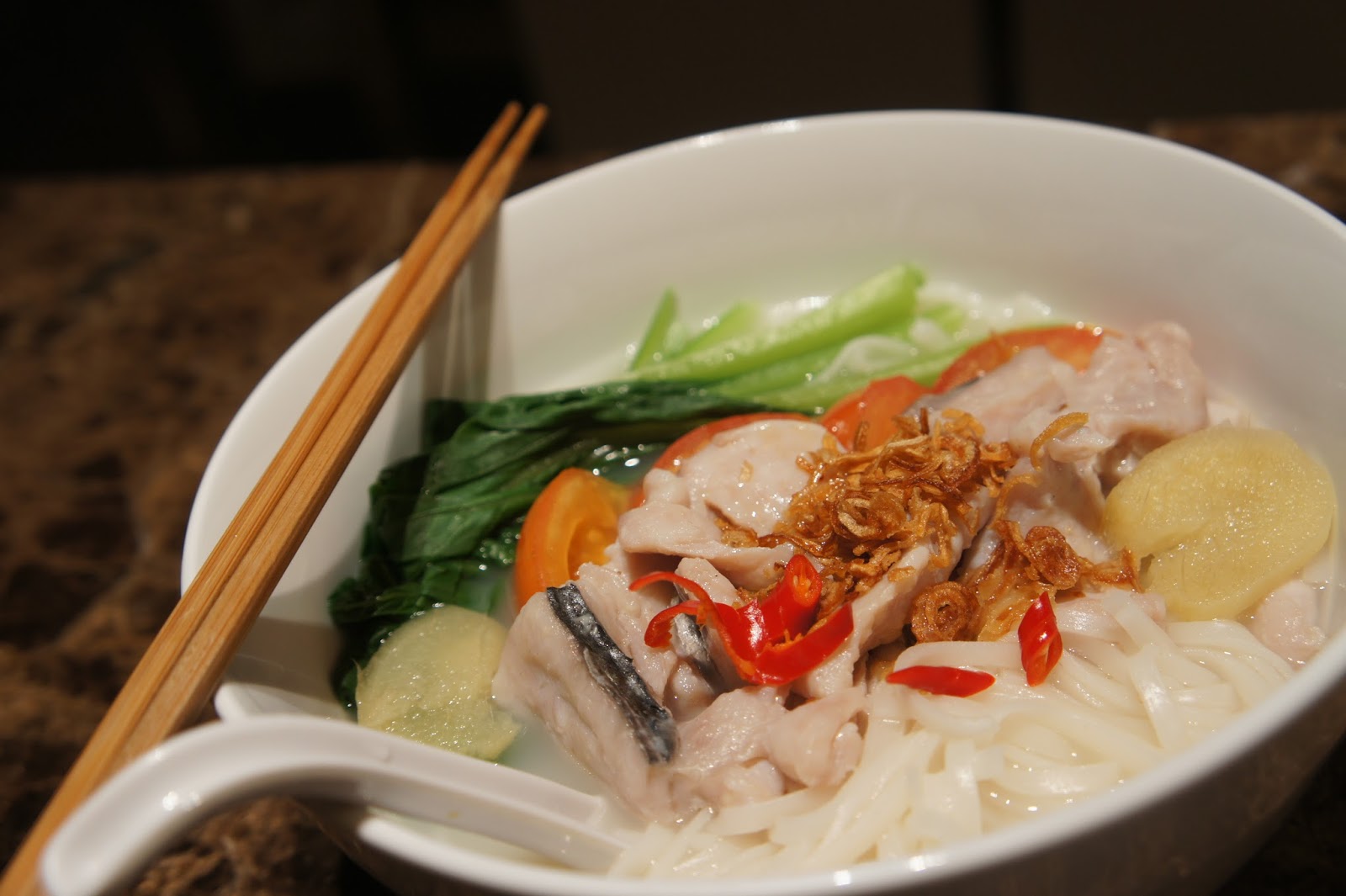 Say My Kitchen: XO Sliced Fish Soup with Rice Noodle (XO鱼片米粉汤)