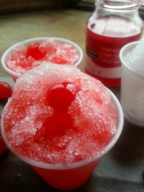 chica chocolatina: Cherry Mexican Raspado