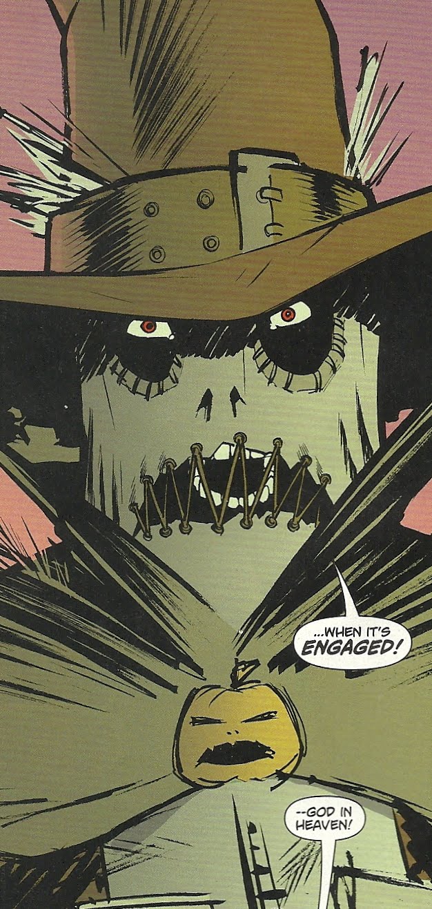 Scarecrow Batman Comic