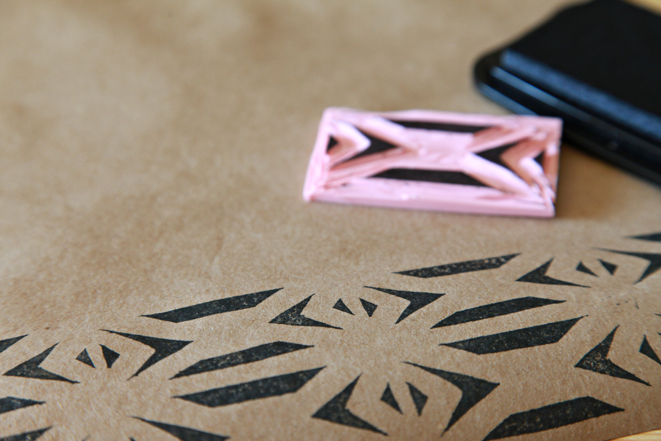Unify Handmade: Creating Patterns using Homemade Stamps