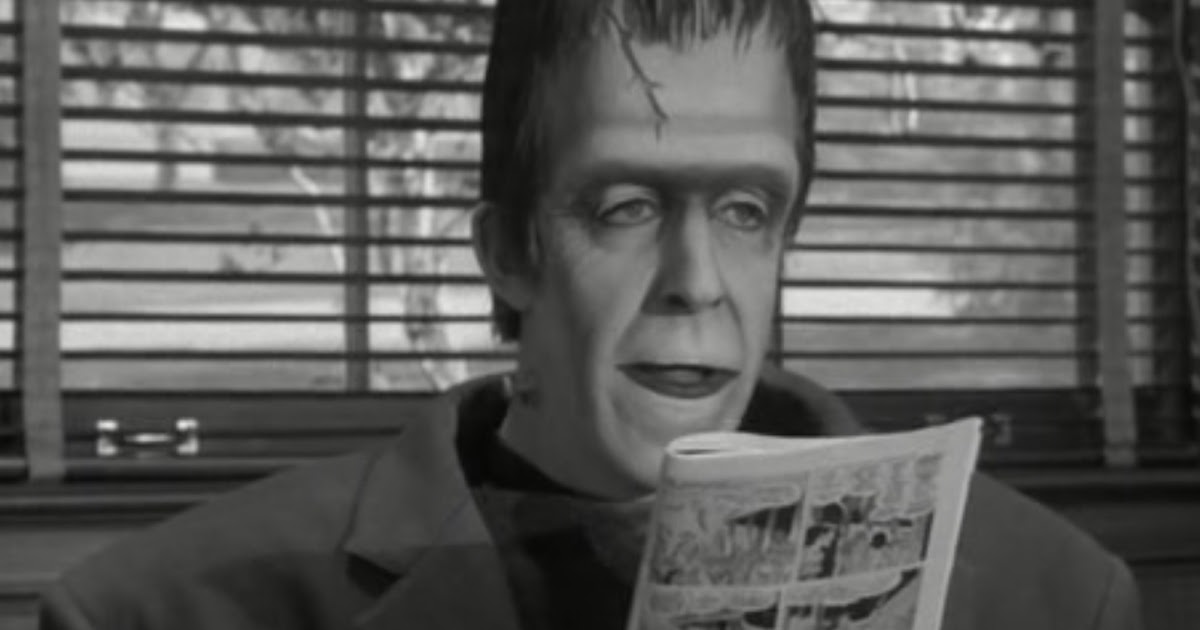 BOOKSTEVE'S LIBRARY: Herman Munster Meets Wonder Woman