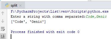 Code Genic... Recreating Code: Split Function - Python3
