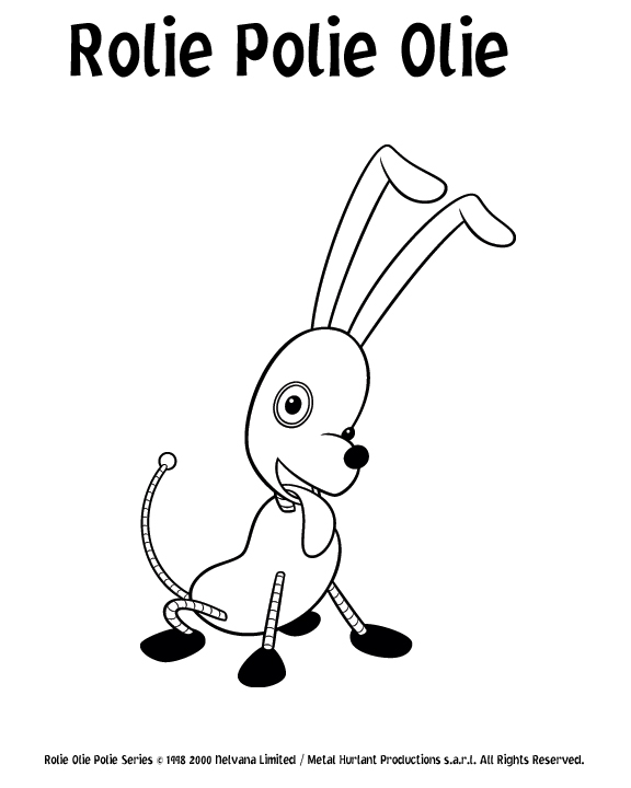 Cartoon Characters: Rolie Polie Olie