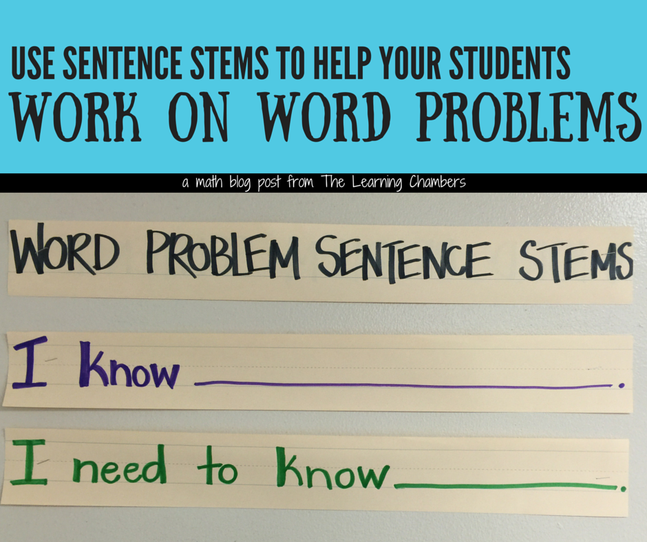 Work on Word Problems - The Learning Chambers