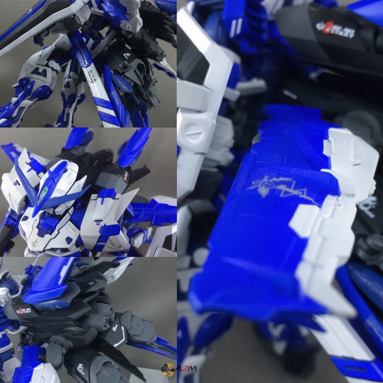Custom Build: MG 1/100 Gundam Astray Blue Frame [Flight Unit MB Ver.]