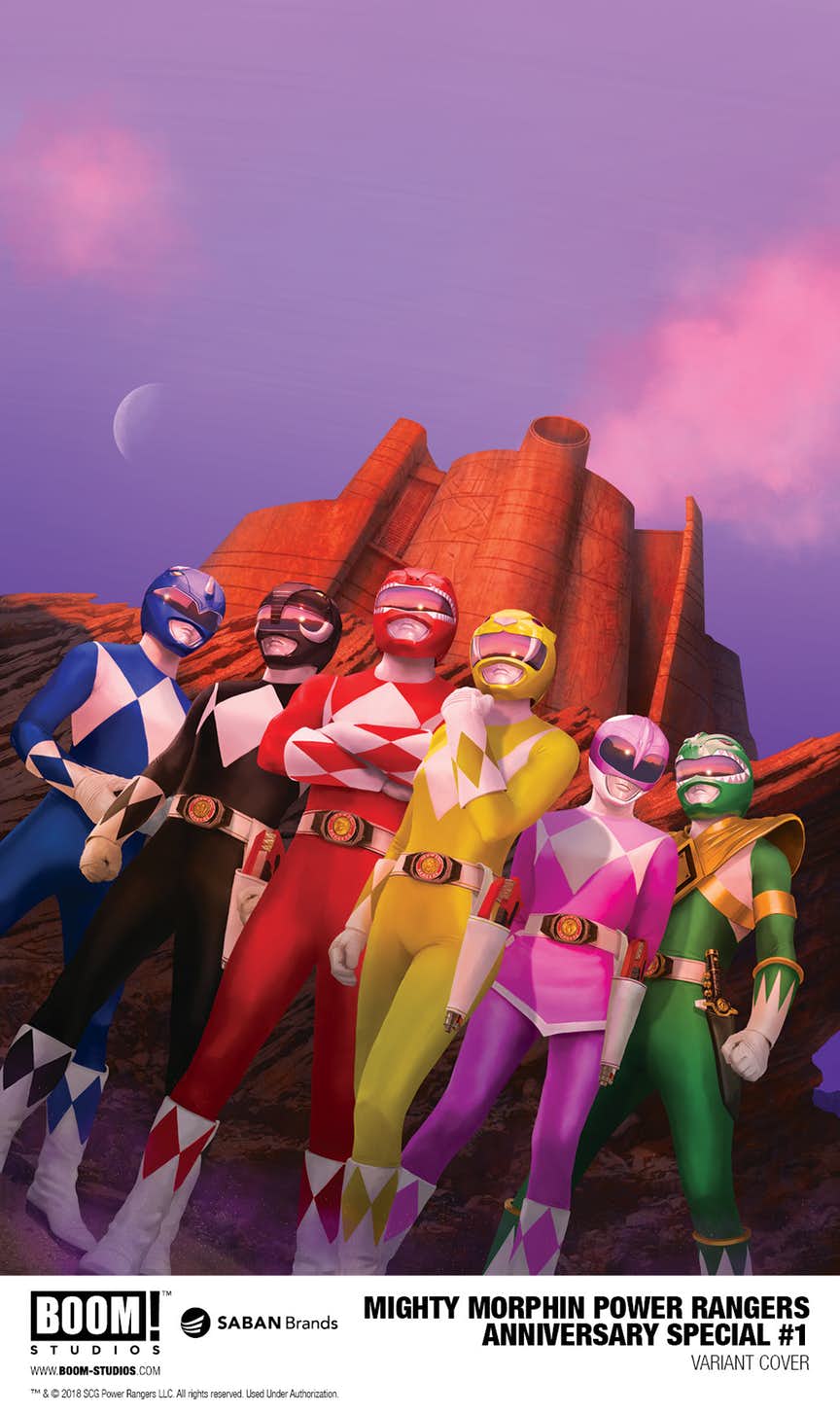 Power Rangers irá ganhar novo quadrinho para comemorar os 25 anos