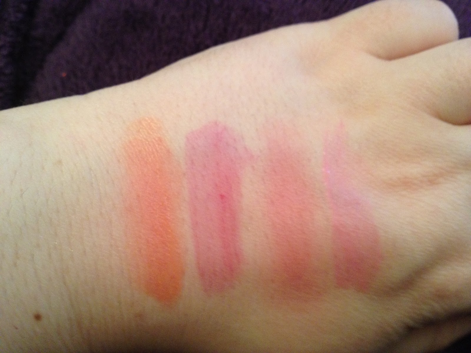 nycmakeuplover : My Cream Blush Collection + Swatches