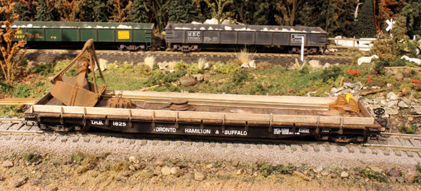 White River Division: Modeling Work Service Flat Cars