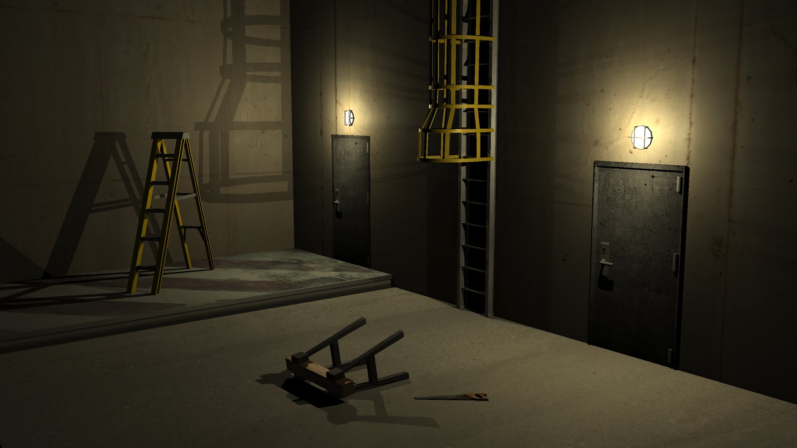 Ryan Staniszewski: Metal Door in Scene