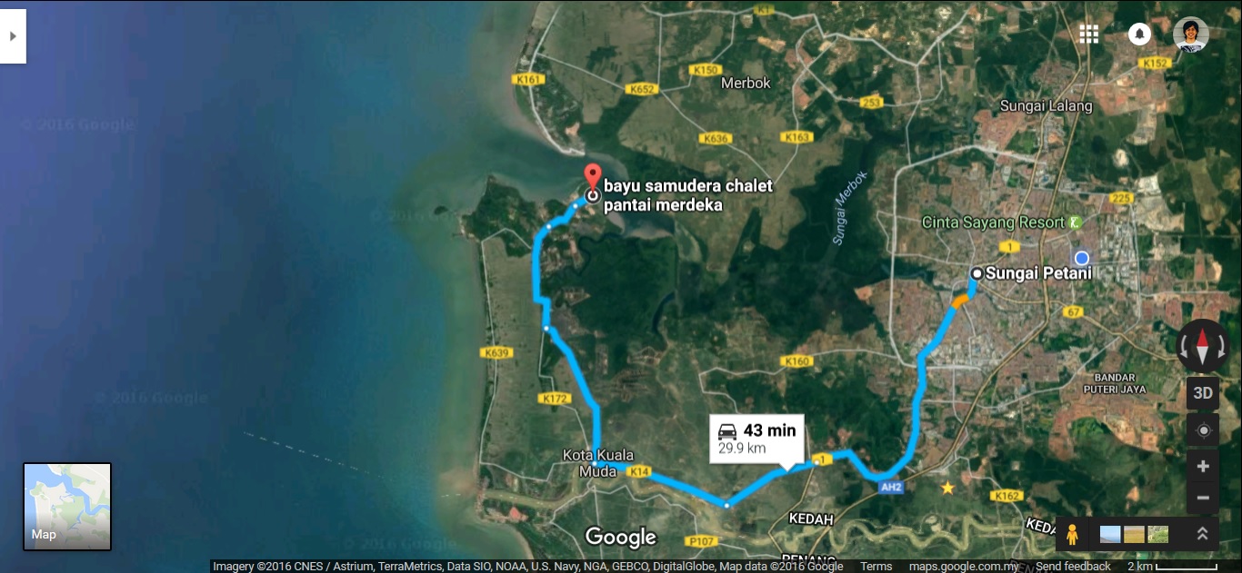 qidr.an ©: Rumah Putih Pantai Merdeka