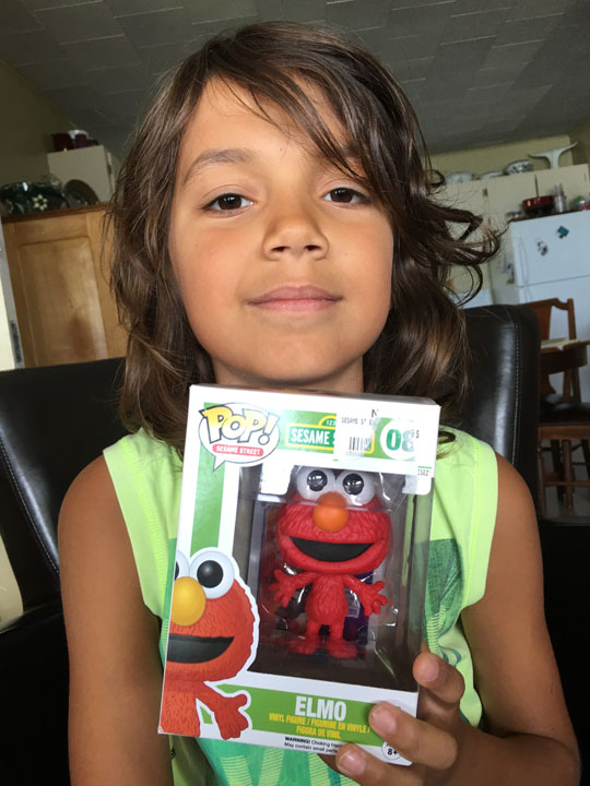 Fully Jointed Play Figures: Funko Pop! Elmo