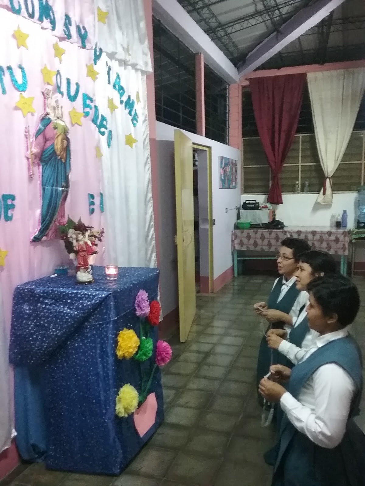 imágenes de Jesús y María : El rezo y la oracion