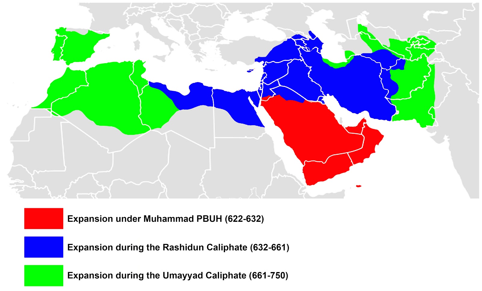 Kaslan Blog: Historical timeline of Islam since its birth until the ...