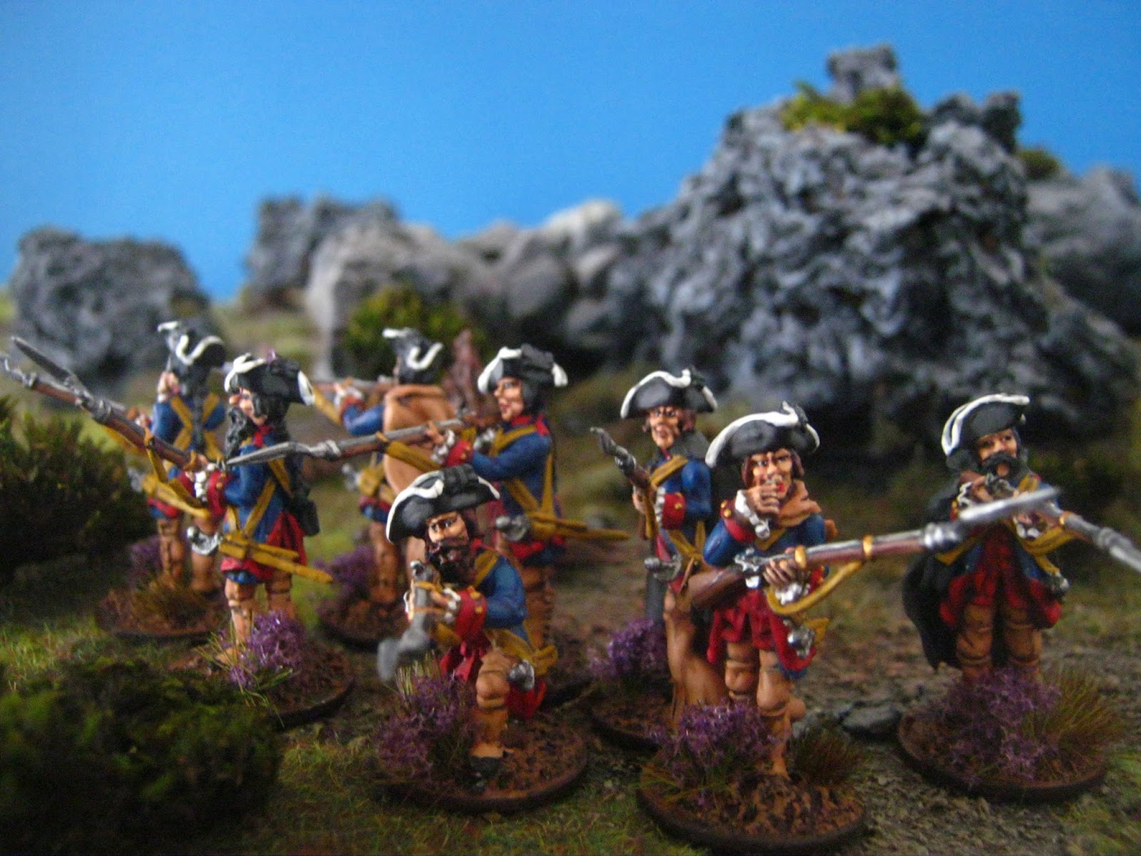 Black Hussar Miniatures: Converted and painted Black Hussar French