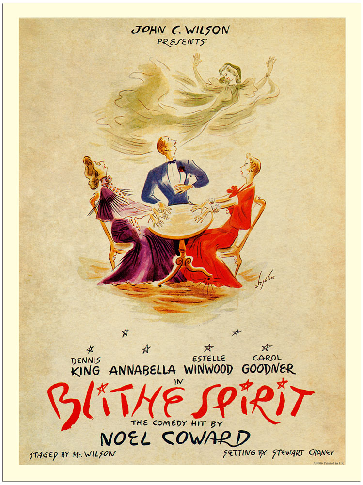 Attempted Bloggery: Constantin Alajálov's "Blithe Spirit"