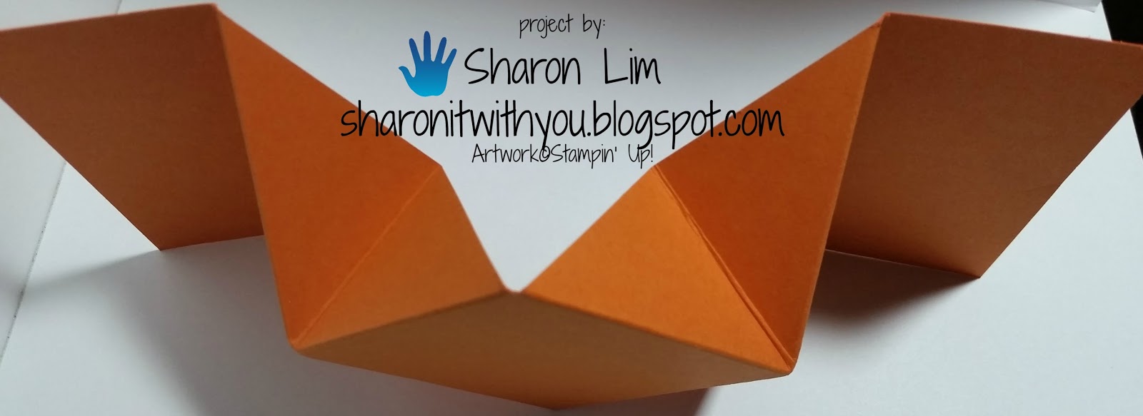 Sharon It With You: Diamond Fold card tutorial