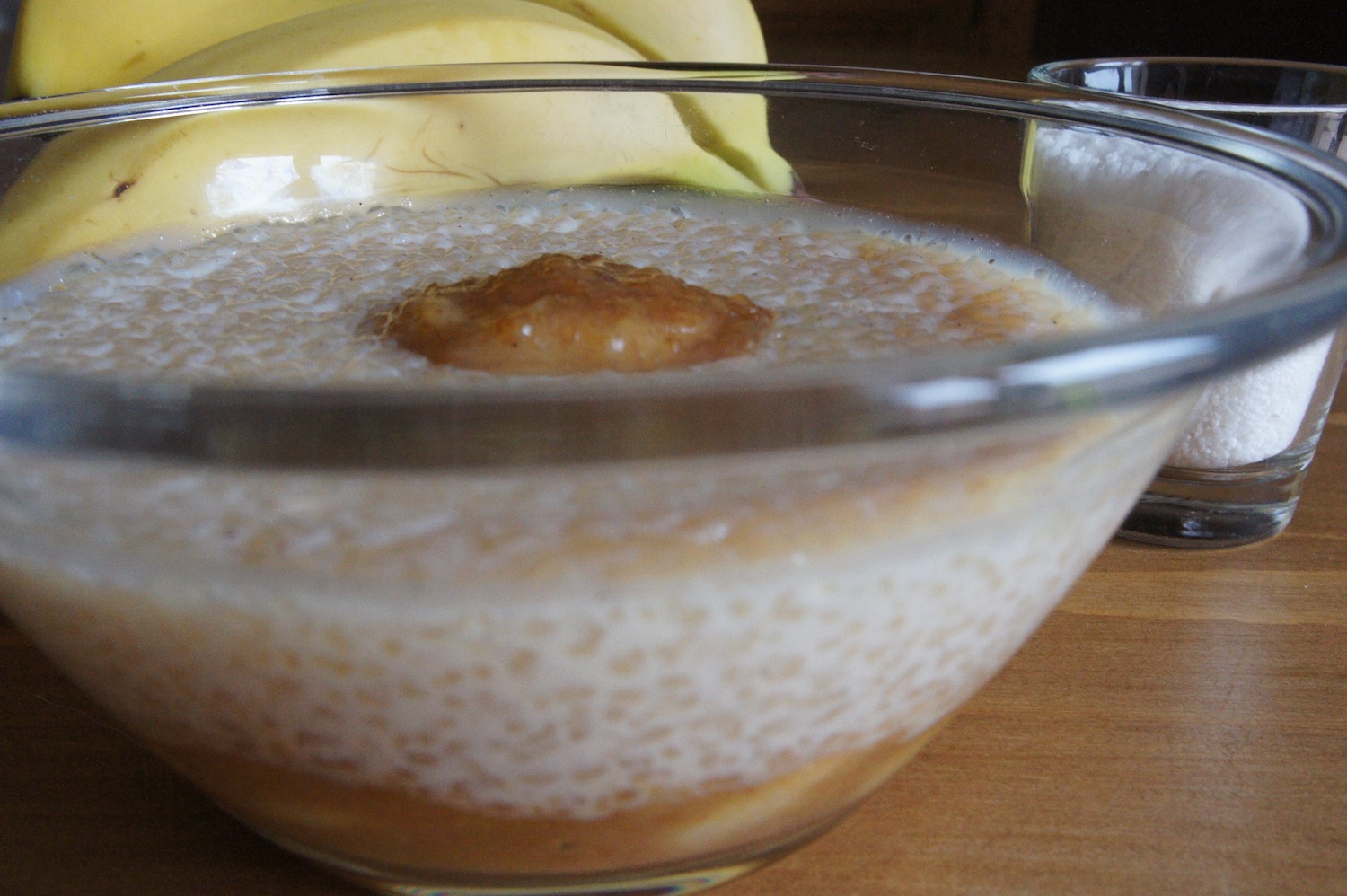 Tapioca bananes caramélisées