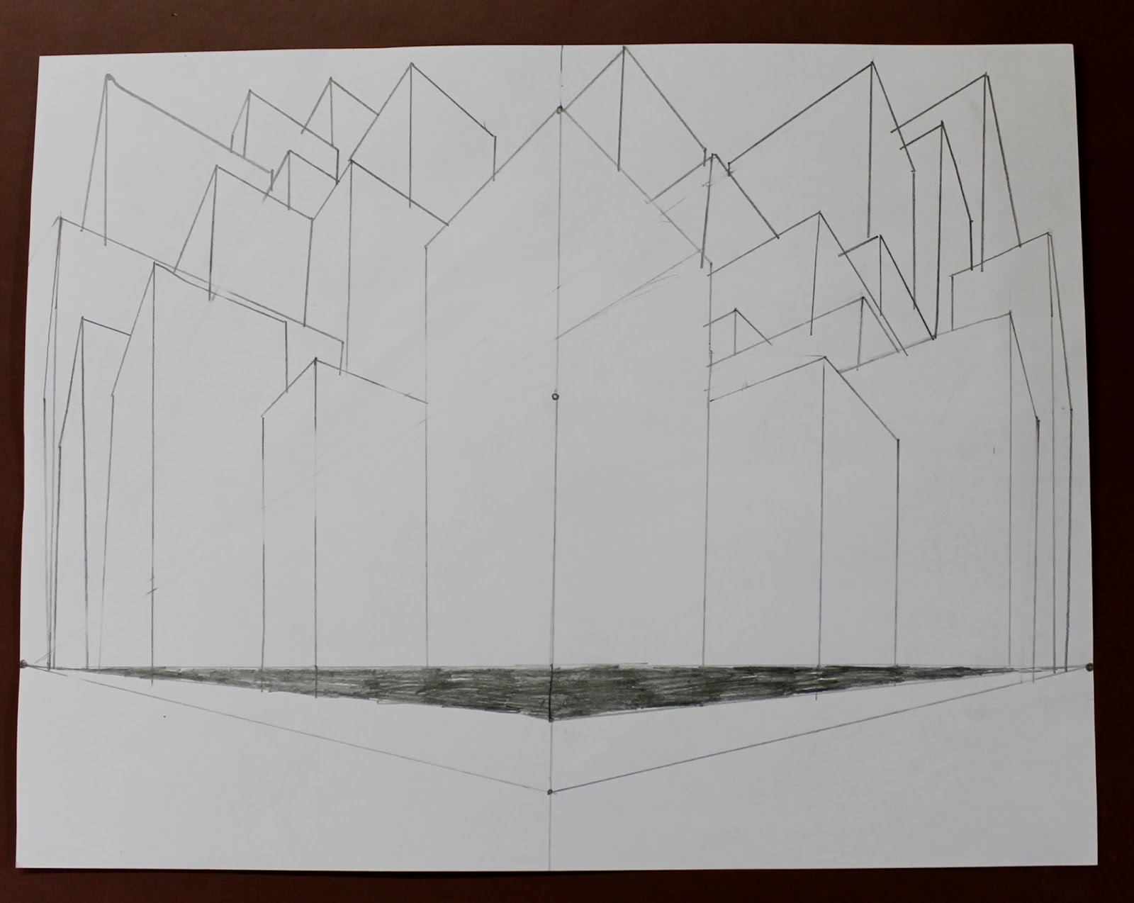 Cartwill Art: 6th Grade 2-Point Perspective