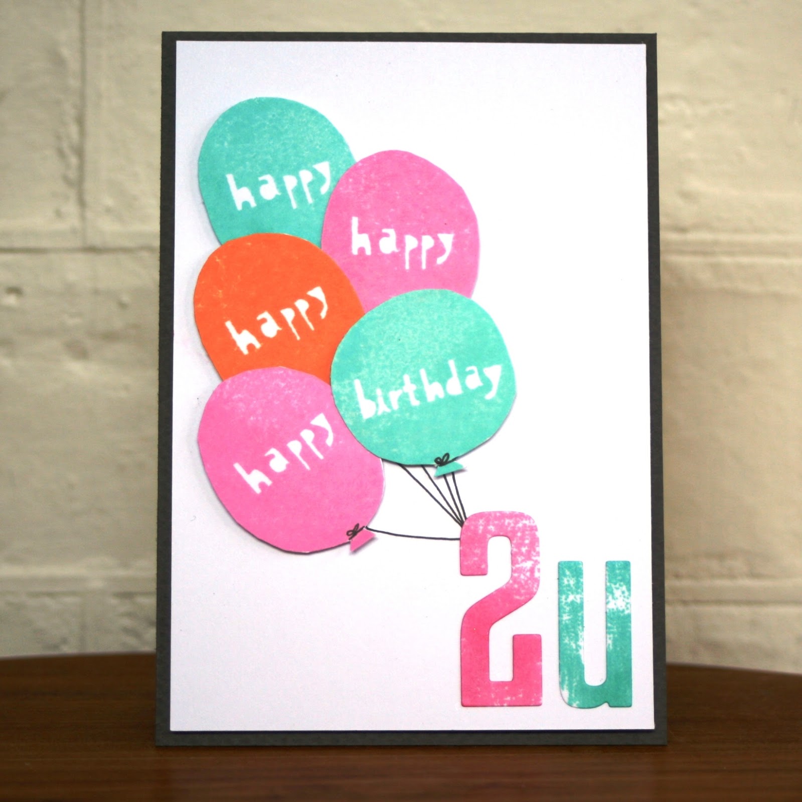 Ideas and Paper: Happy Birthday 2U...