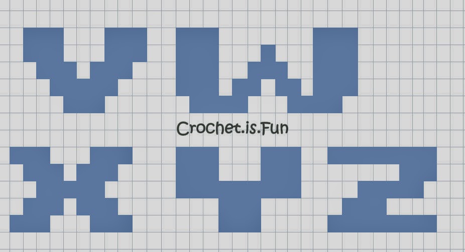 Crochet.is.Fun: Free pattern: Alphabet Graph