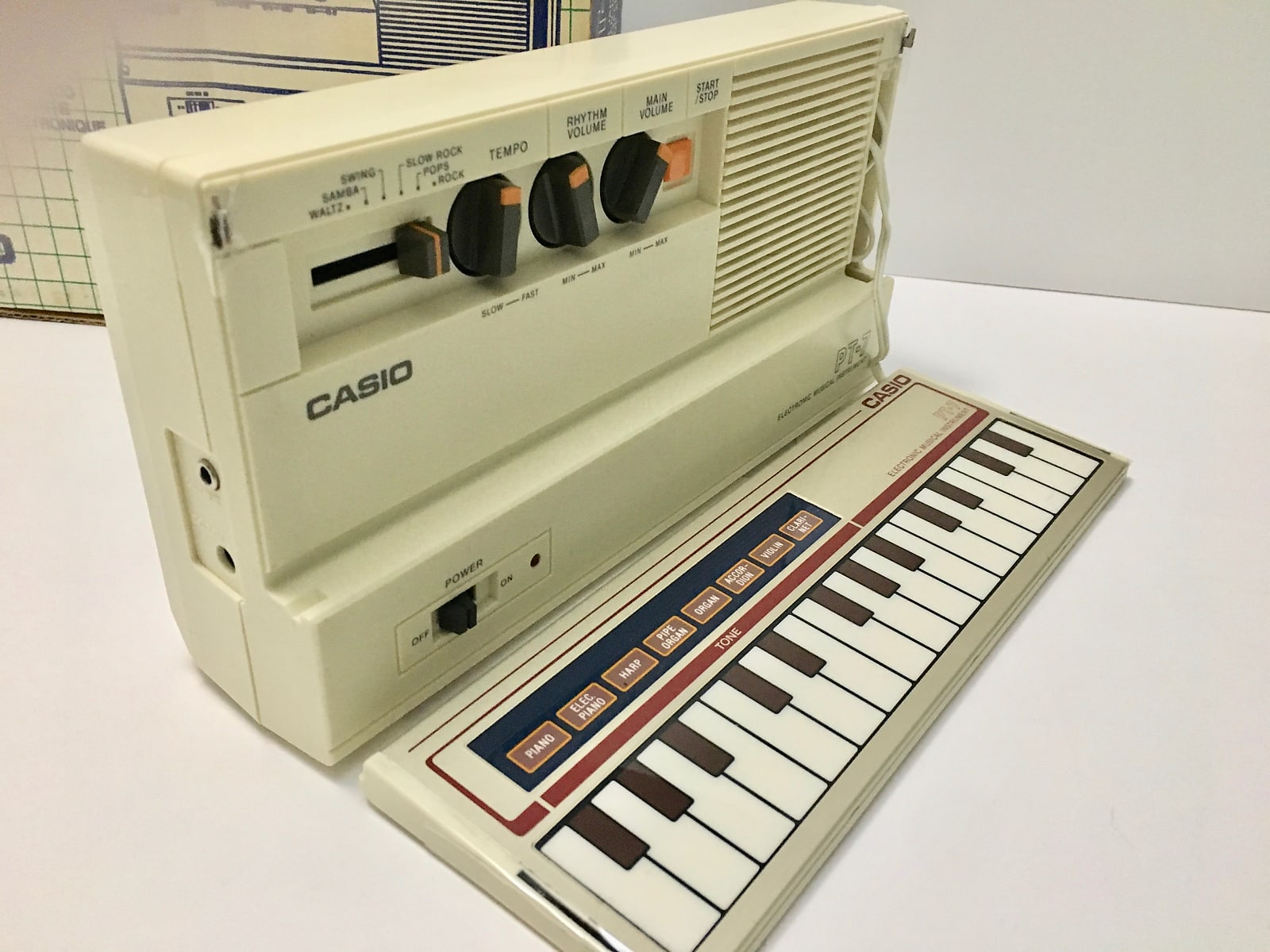 MATRIXSYNTH: 1984 Casio PT-7 - Analog Rhythm Machine with Digital ...