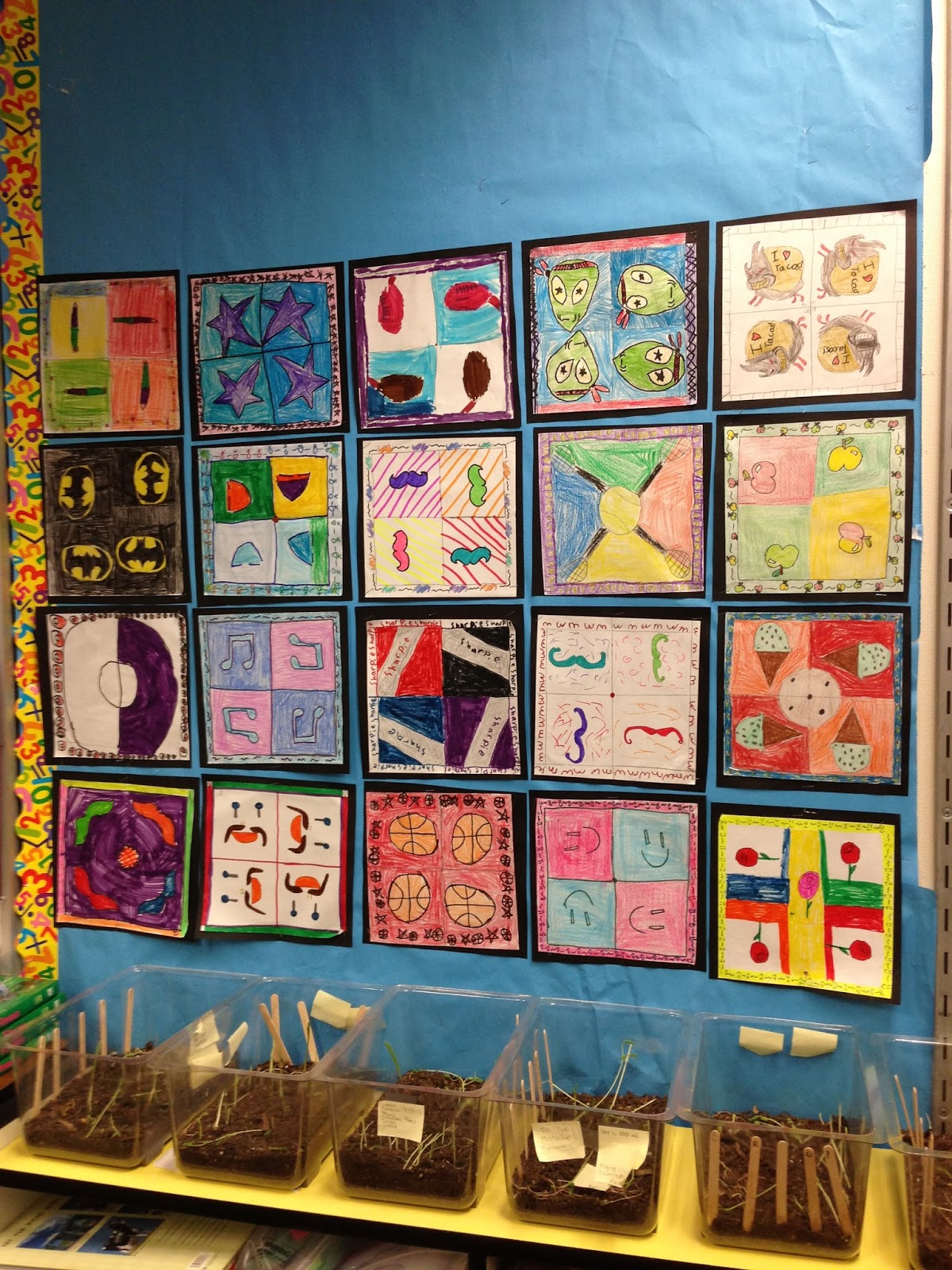 Teaching 4th With Style: Rotational Symmetry Art