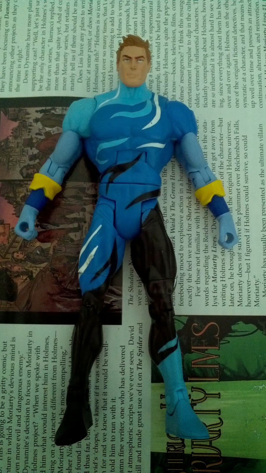 Comedian Viet's Custom Toys: Shadowman Action Figure