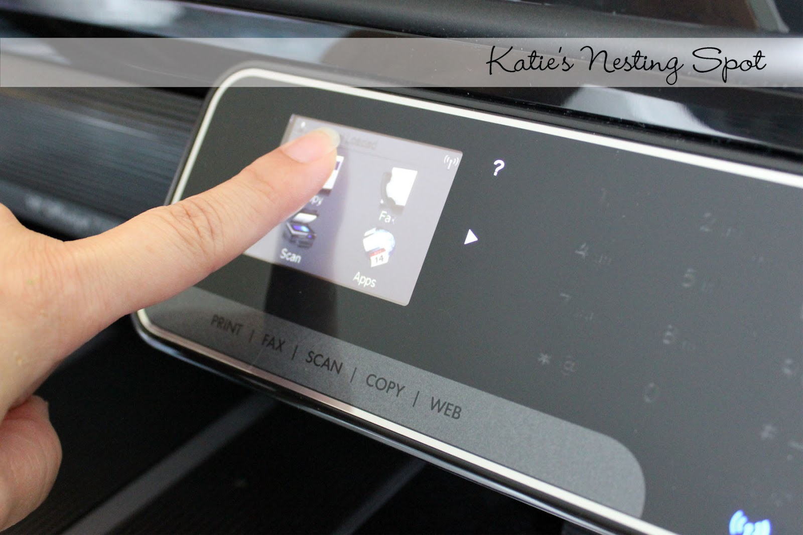 Katie's Nesting Spot: Product Review: Staples HP Officejet 7500A Wide ...
