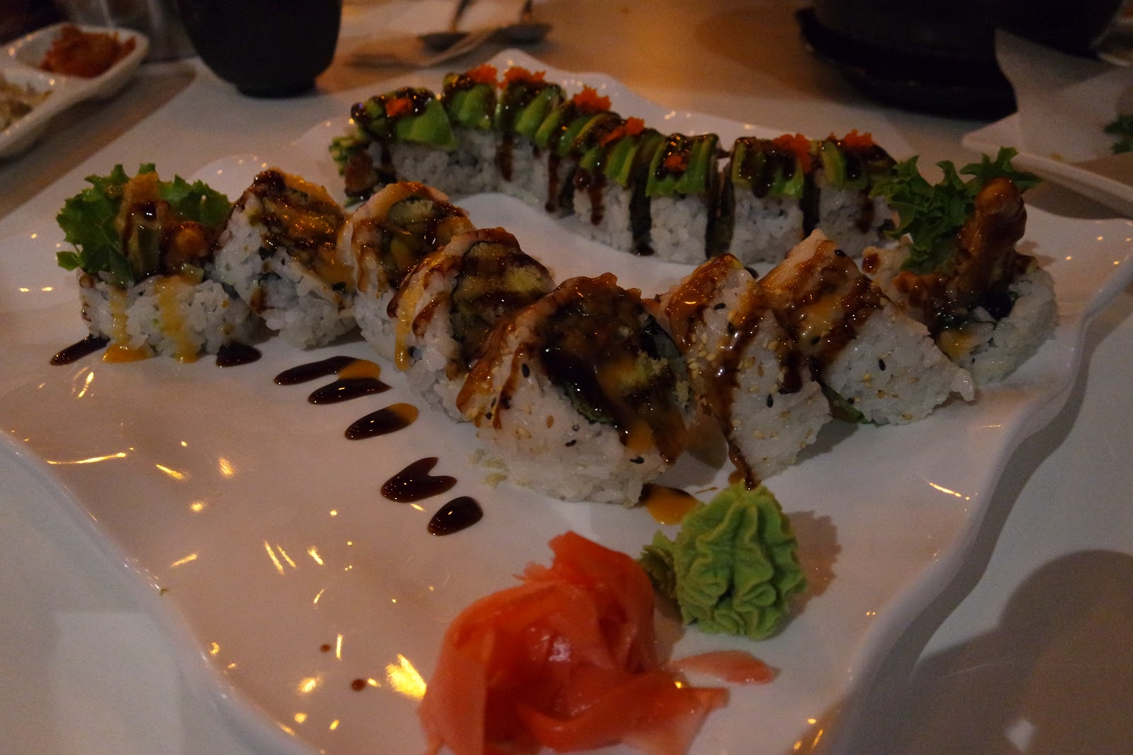 Kimchi Sushi South, Passable Japanese but Good Korean